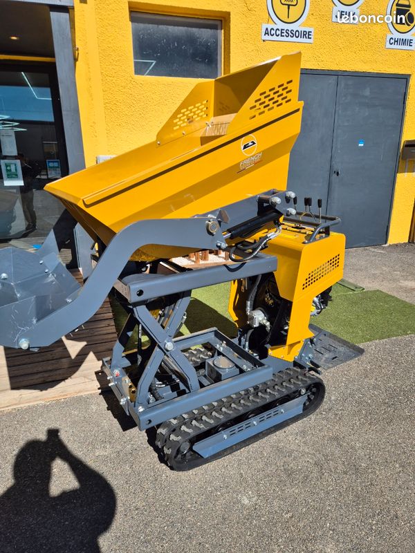 Mini dumper - BTP - Chantier gros-oeuvre