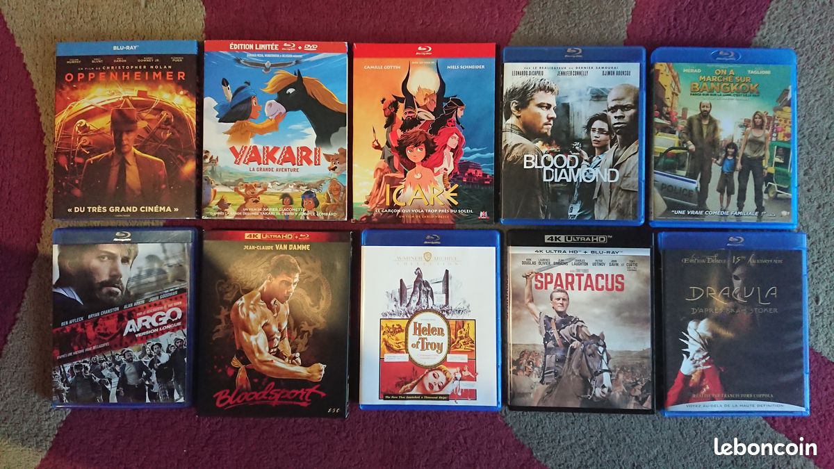 Films blu-ray , films 4k , neufs - DVD - Films