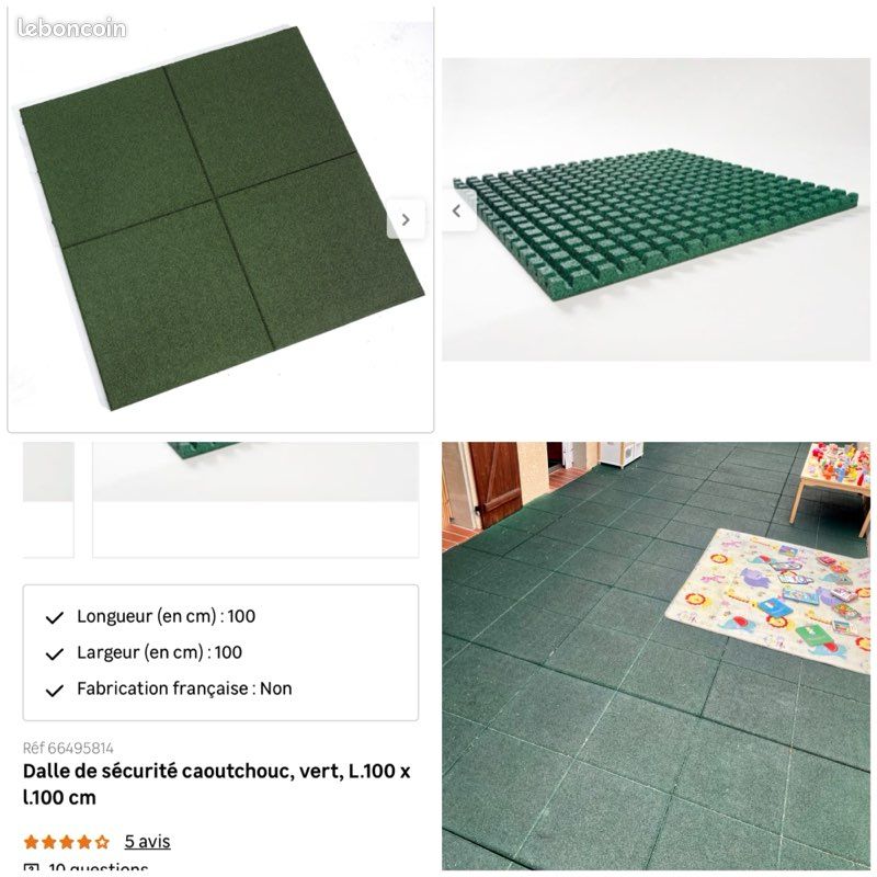 Dalle extérieur de sécurité - Bricolage