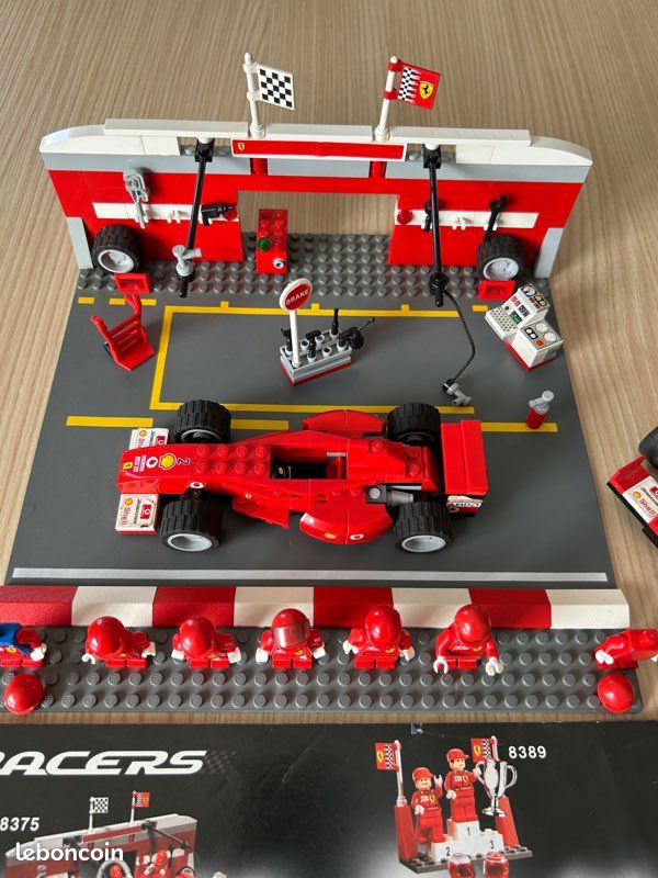 Lot lego racers ferrari F1 8375 et 8362 - Jeux & Jouets