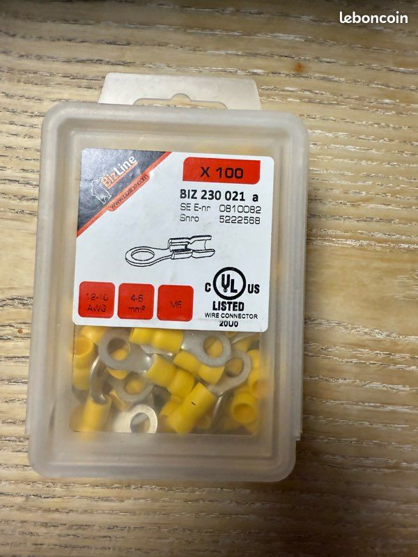 Cosse à œillet jaune - Bricolage