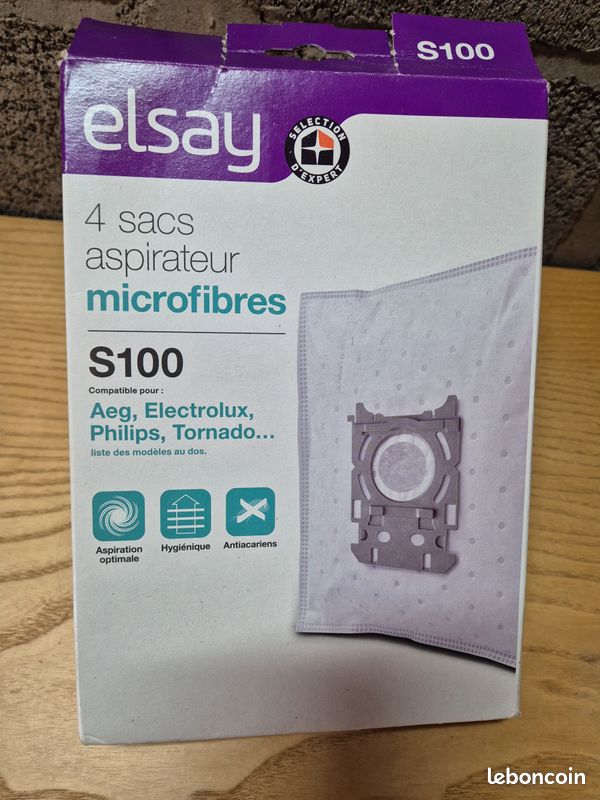 Sacs aspirateur Elsay S100 – 2 restants (neufs) - Électroménager