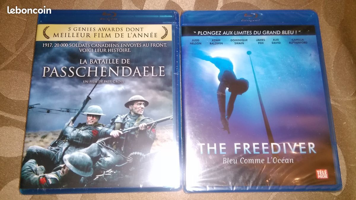 Lot 4 dvd ACTION blu ray neufs emballes - DVD - Films