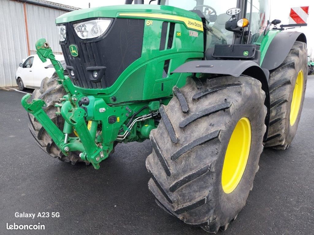 John Deere 6R195 COMMAND PRO - Tracteurs