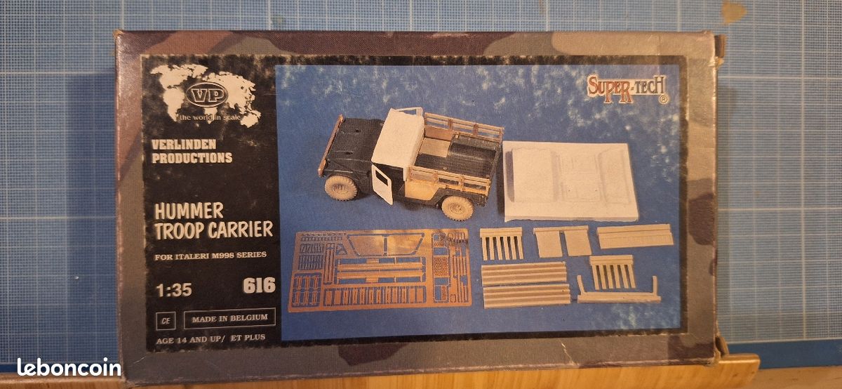 Set de détaillage pour hummer 1/35 - Modélisme