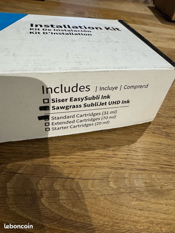 Kit d’installation Sawgrass SG500 / SG1000 – Sublijet UHD - Loisirs ...