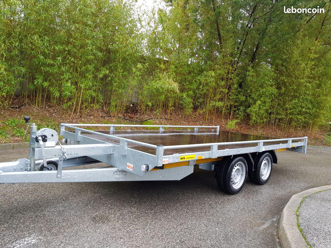 Location remorque plateau pour vehicule 🛻 - Autres services