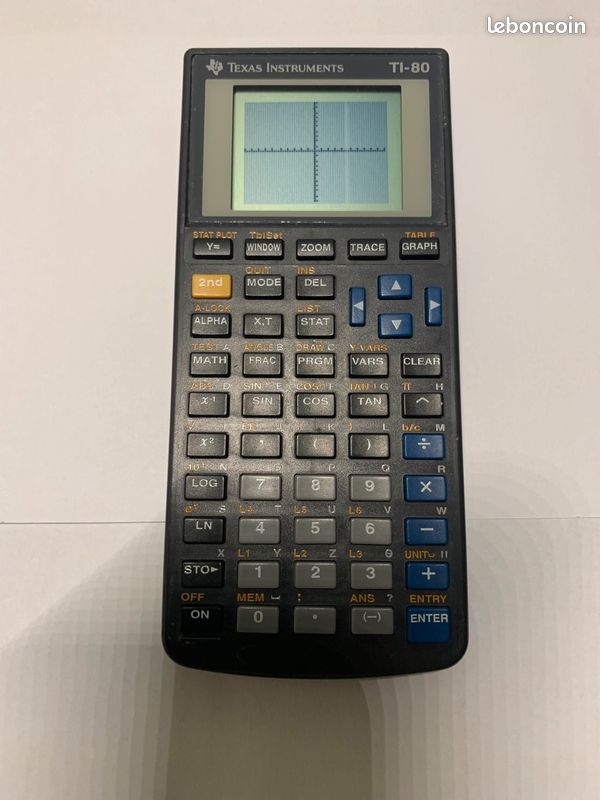 Calculatrice Programmable Texas Instruments TI-80 - Équipements ...