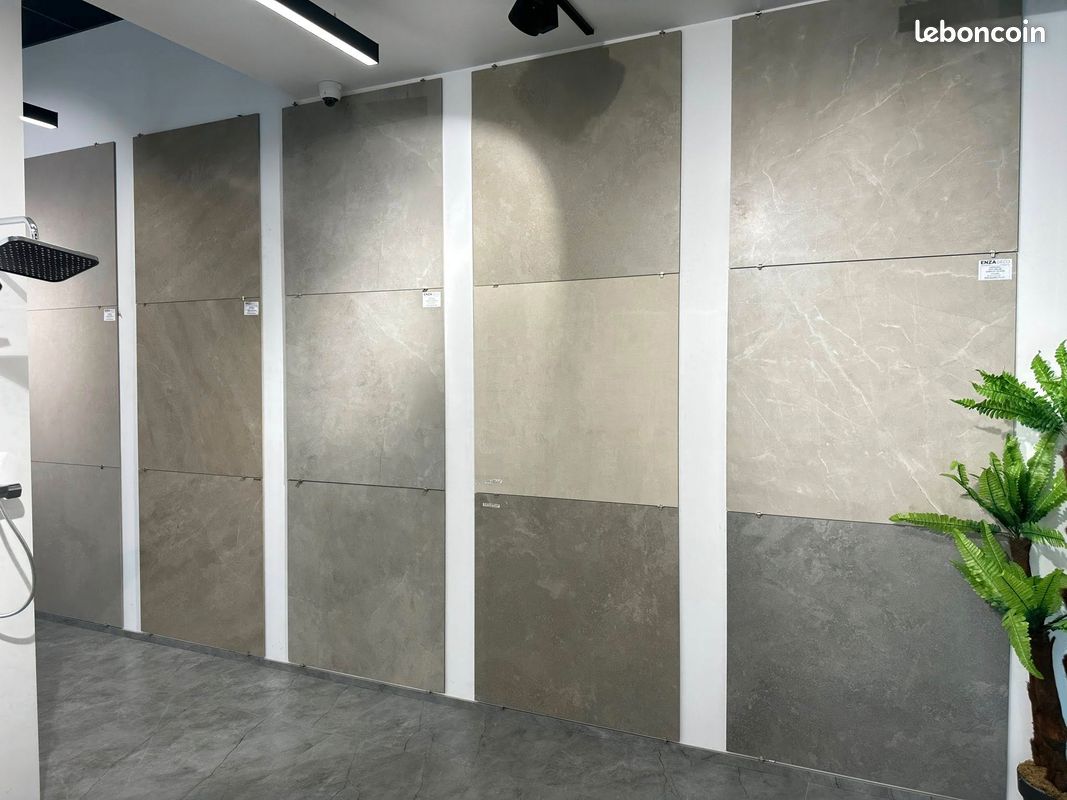 Carrelage 100x100cm effet pierre naturelle - Bricolage