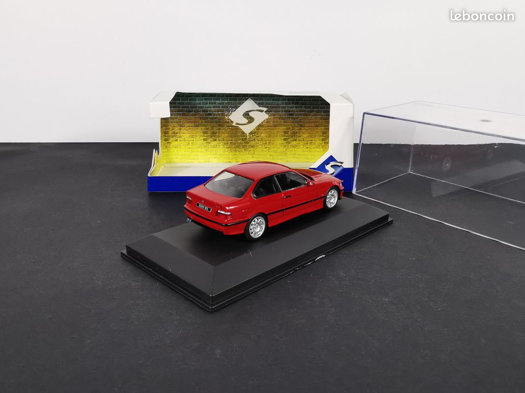 BMW M3 (E36) coupé de 1999 rouge 1/43 Solido - Collection