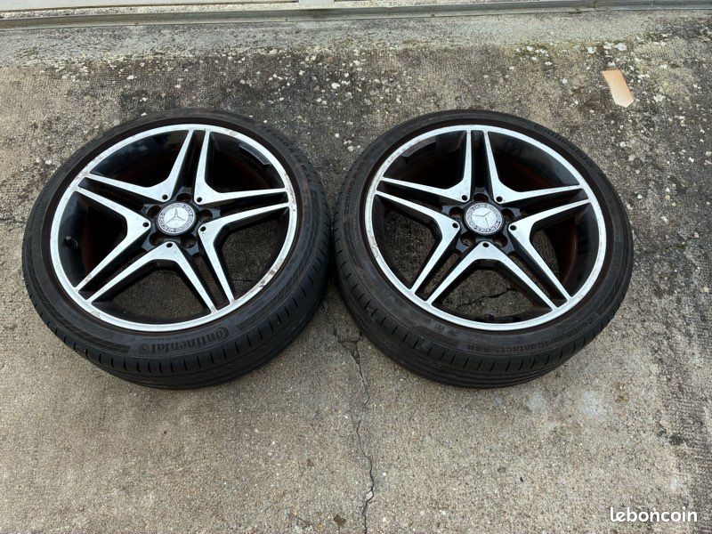 4 Jantes pack Amg Mercedes 18 pouces - Équipement auto
