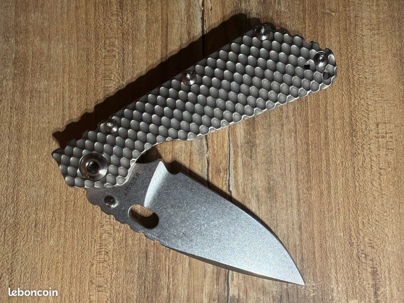 Strider SMF DGG full titane acier S30V - Collection