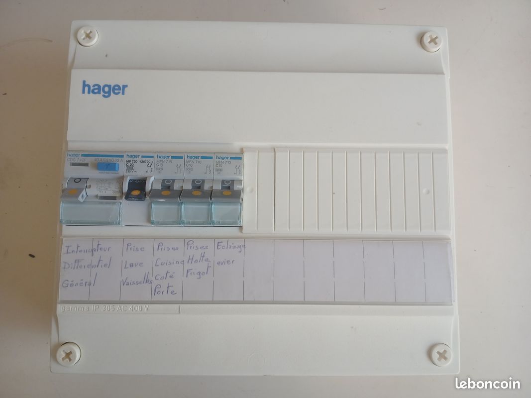 Tableau électrique complet - Bricolage