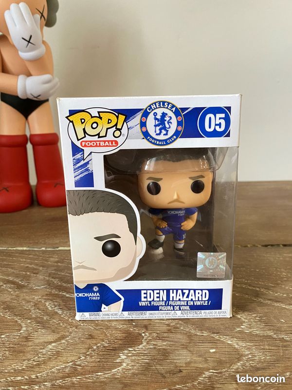 POP FOOTBALL CHELSEA EDEN HAZARD 05 #5 figurine funko 2018 - Collection