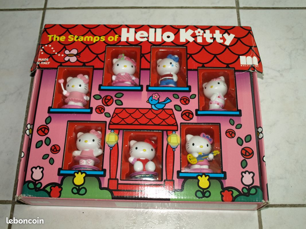 7 tampons Hello Kitty - Jeux & Jouets