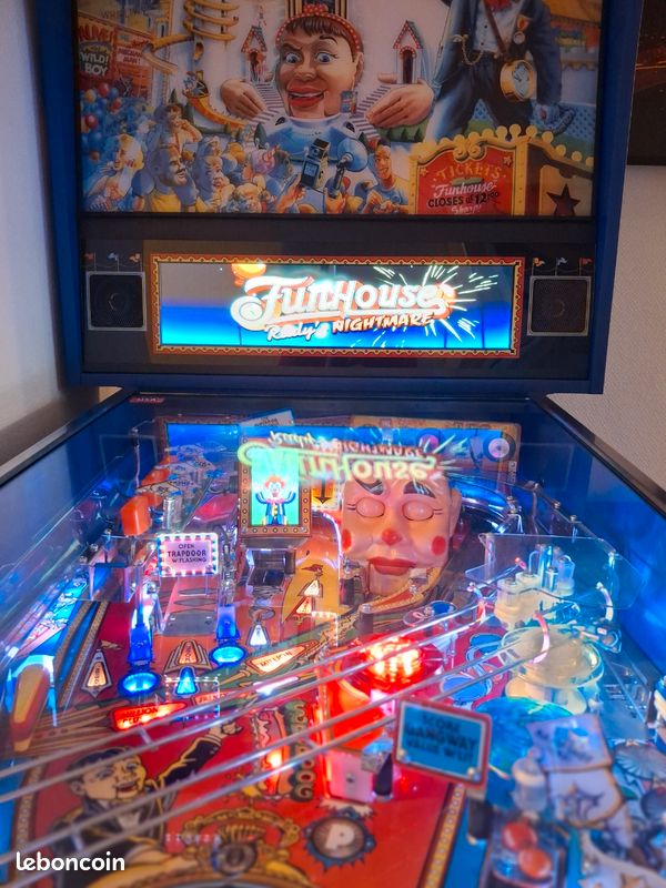 Flipper remake Funhouse - Jeux & Jouets