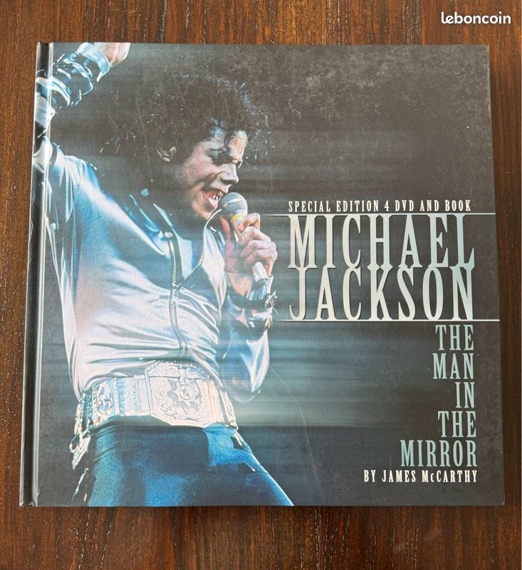 DVD - MICHAEL JACKSON THE MAN IN THE MIRROR Documentaire VO 4 DVD + 1 LIVRE - DVD - Films