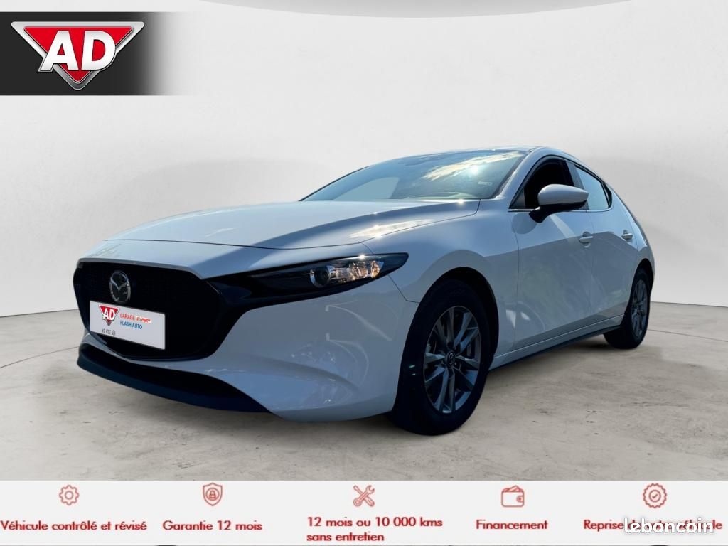 MAZDA MAZDA 3 Mazda3 2.0 e-Skyactiv-G M-Hybrid - 122 MY 2022 - Voitures