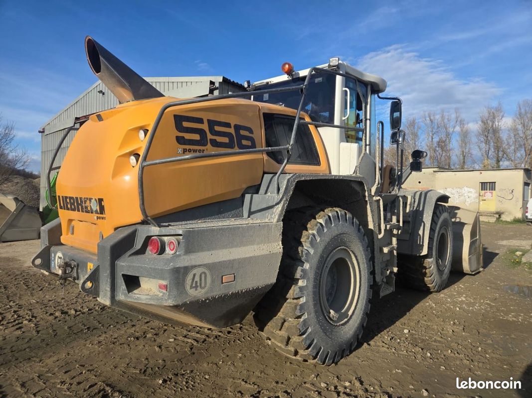 Liebherr L556 XPOWER - BTP - Chantier gros-oeuvre