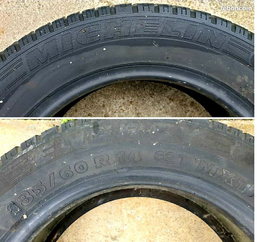 Pneu Michelin 185/60 R14 82T Mxt - Équipement auto