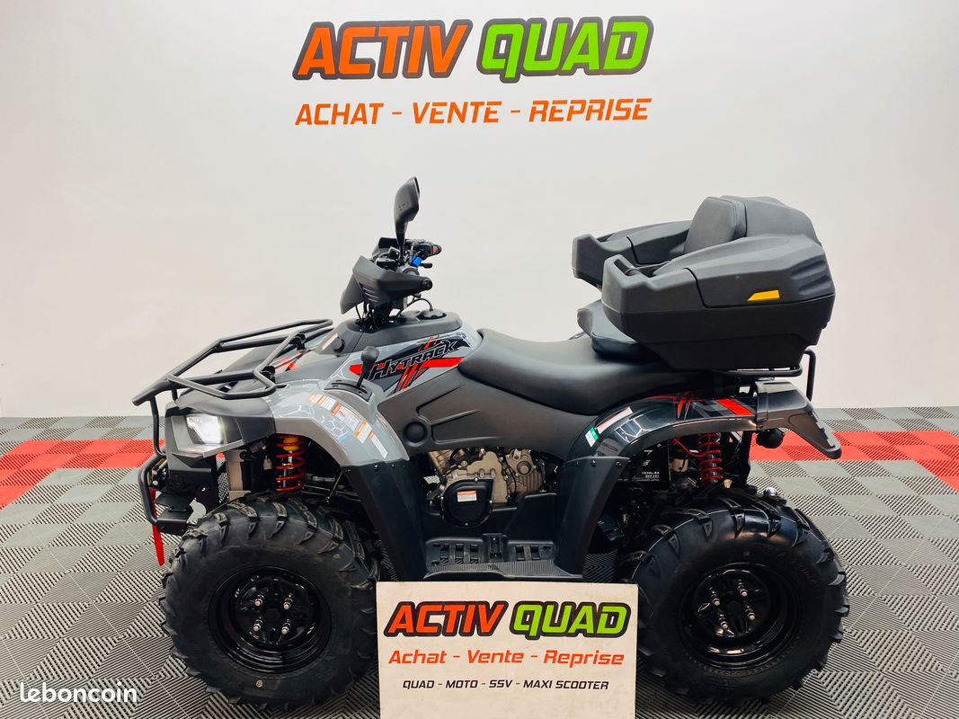 🔘 HYTRACK HY500 X EPS T3 4x4 + Coffre Luxe et casque 🔘- ACTIVQUAD ...