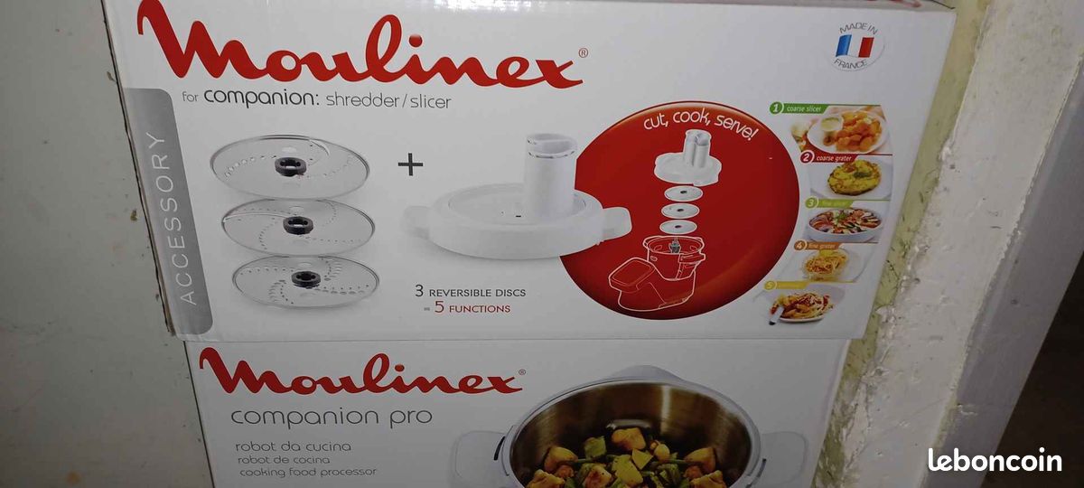 Composition MOULINEX I-Companion Pro XL - Électroménager