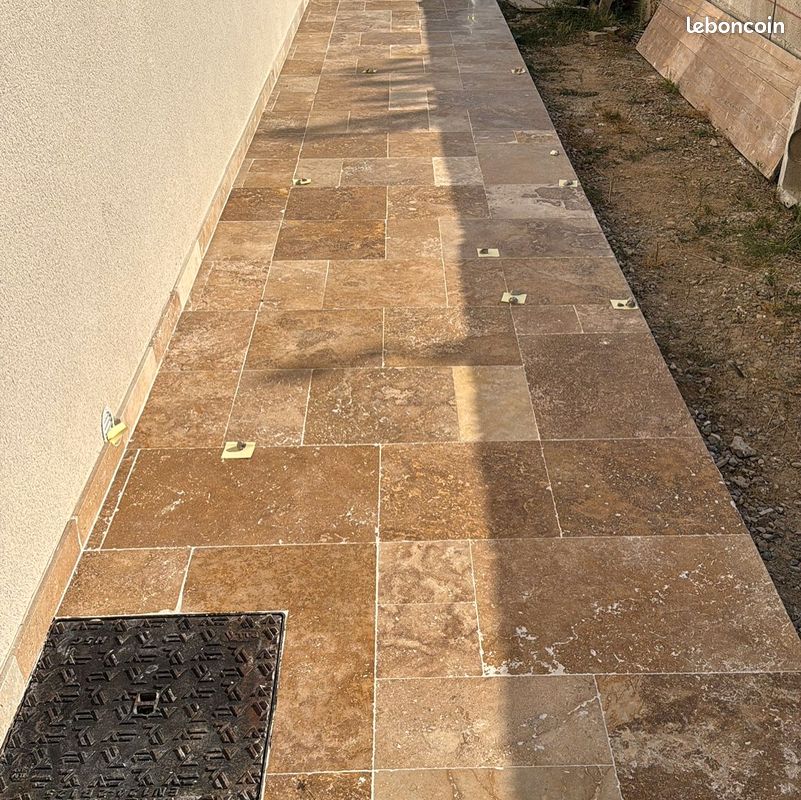 Travertin Naturel Sol – Prix Bas - Bricolage