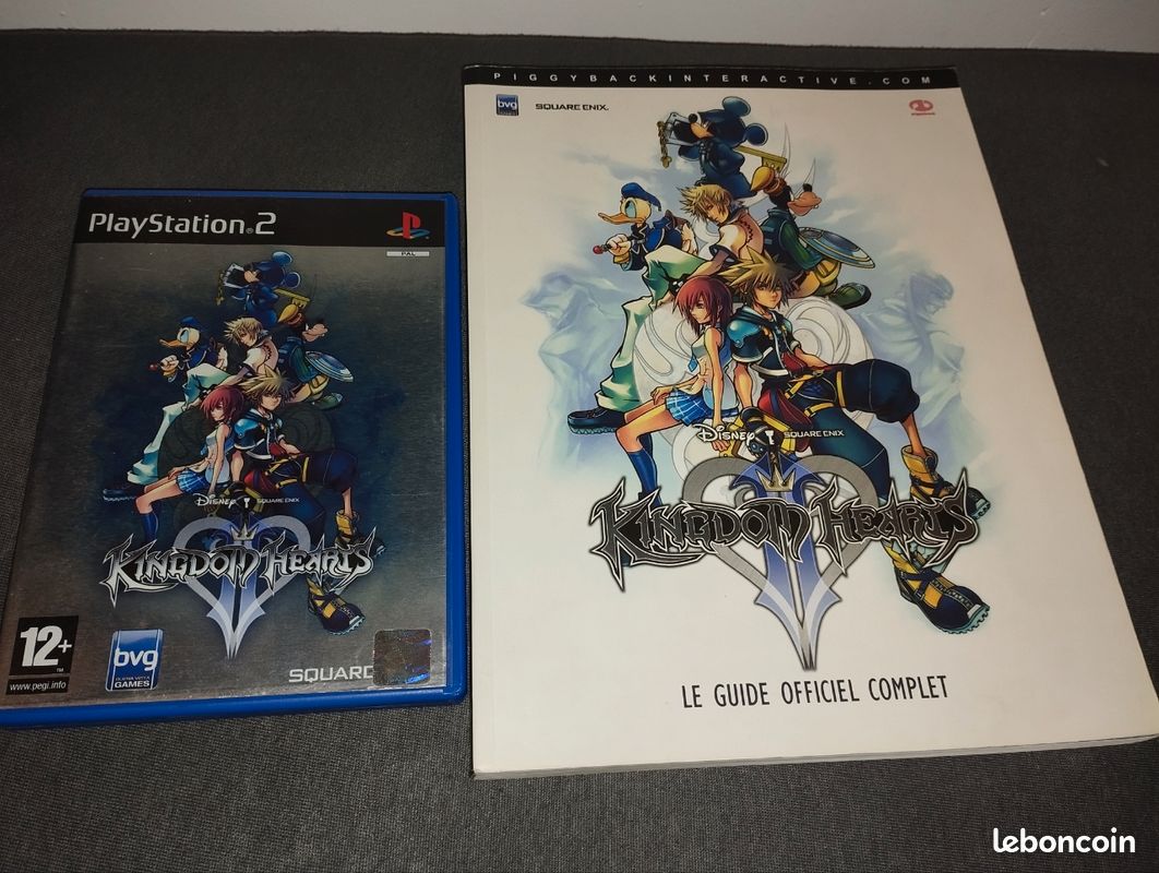 Kingdom hearts 2 ps2 + guide officiel - Jeux vidéo