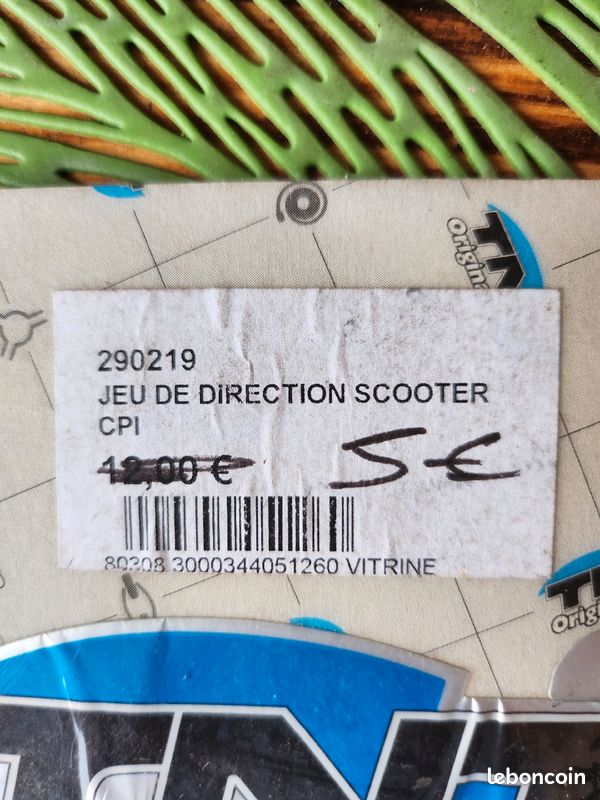 Jeu de direction scooter CPI - Équipement moto