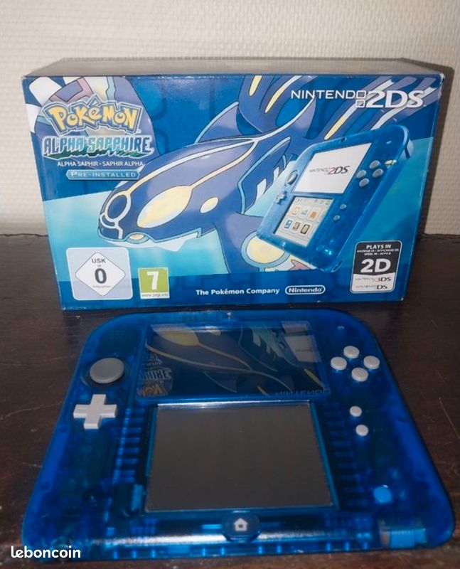 Pack Nintendo 2DS Pokemon Saphir Alpha - Consoles