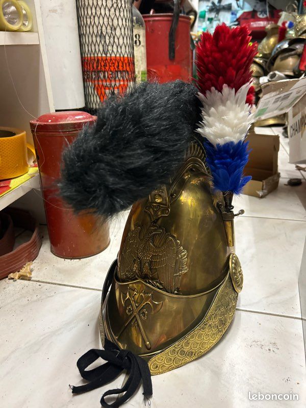 Plumets casque pompiers ou militaire - Collection