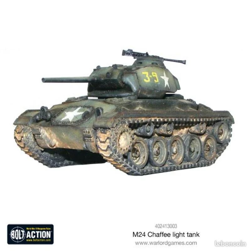 Char léger US Chaffee M24 - Jeux & Jouets