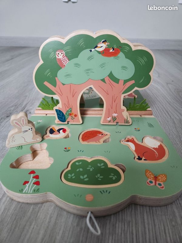 Puzzle 9 pièces en bois - Jeux & Jouets