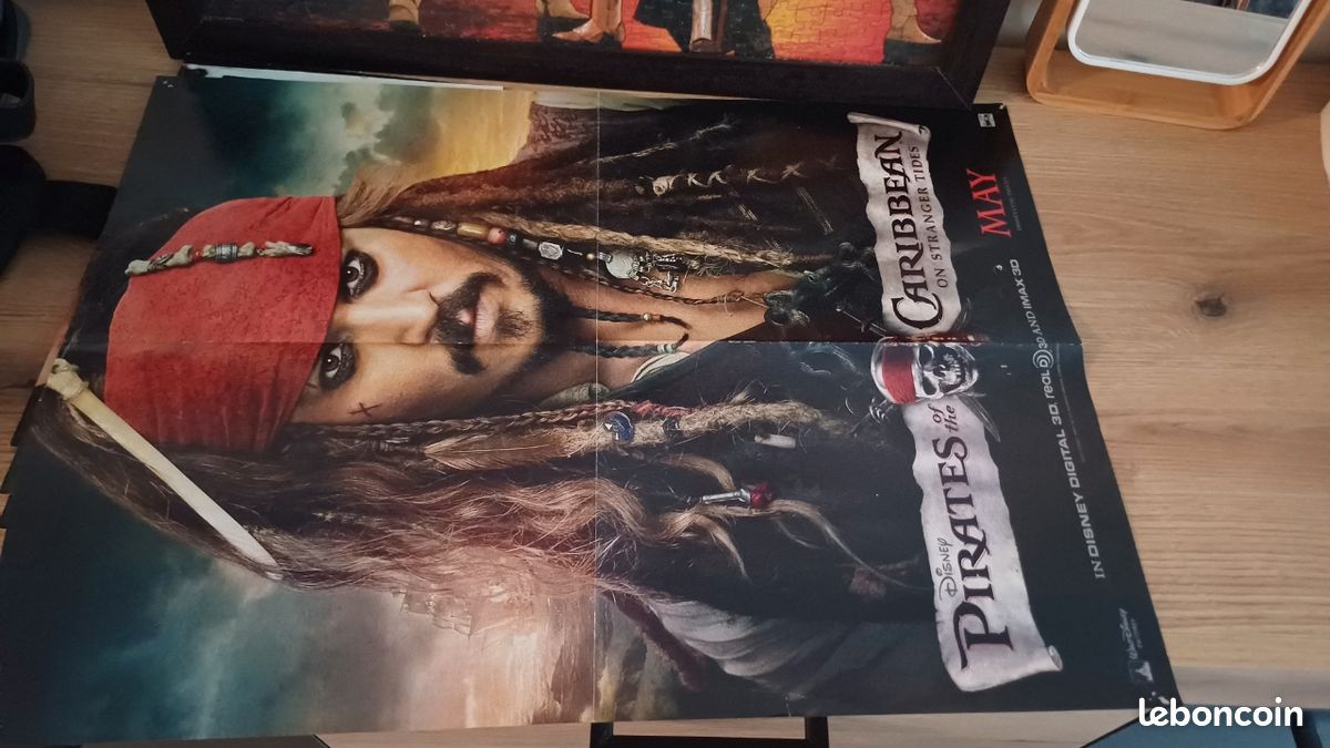 Lot poster Pirates des Caraïbes - Collection