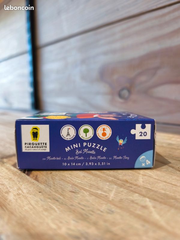 Mini puzzle bal musette - Jeux & Jouets