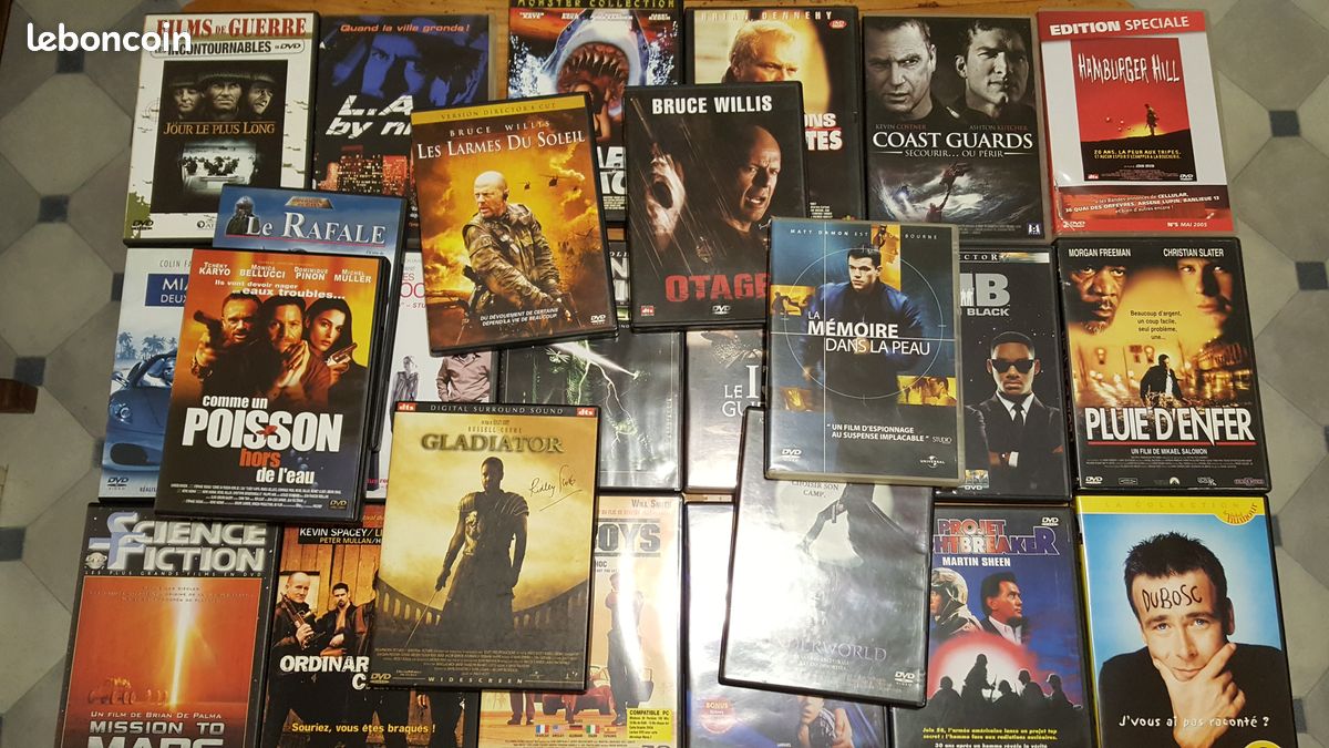 20 films DVD en bon très état. Aux choix - DVD - Films