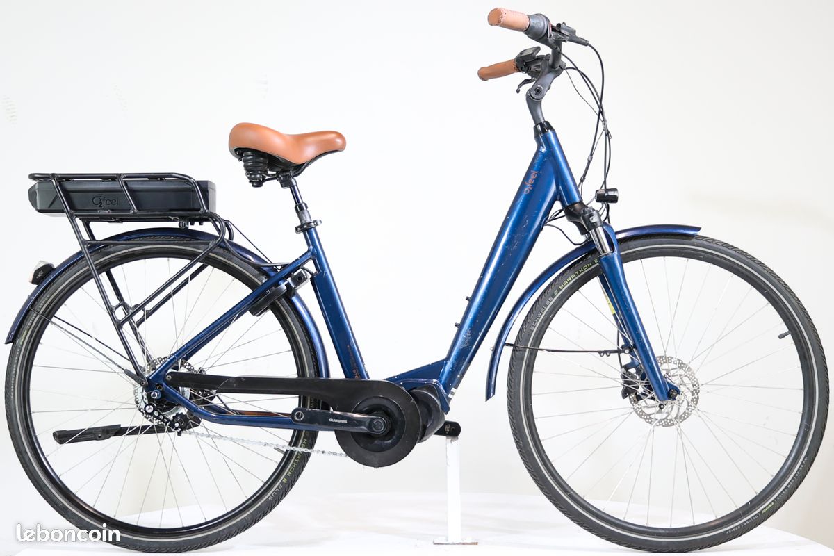 O2FEEL City Up 5.1, vélo de ville / VTC électrique en taille M, Ne ...