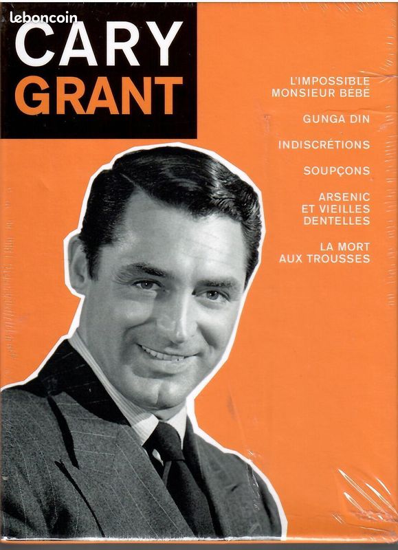 Coffret Cary Grant 6 films DVD - Neuf sous blister - DVD - Films