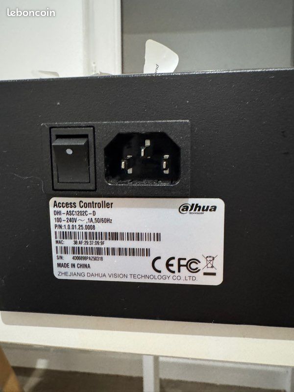 Dahua DHI-ASC1202C-D - Bricolage