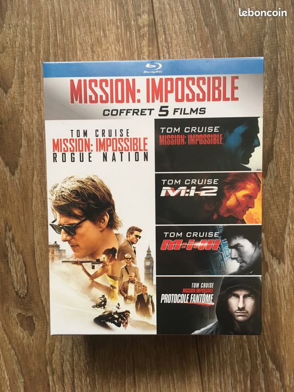 Coffret 5 Blu Ray - MISSION IMPOSSIBLE - neuf sous blister - DVD - Films