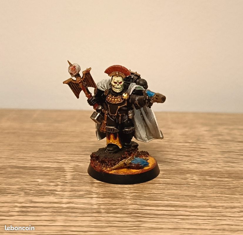 Salamanders Chaplain Warhammer 40k - Modélisme
