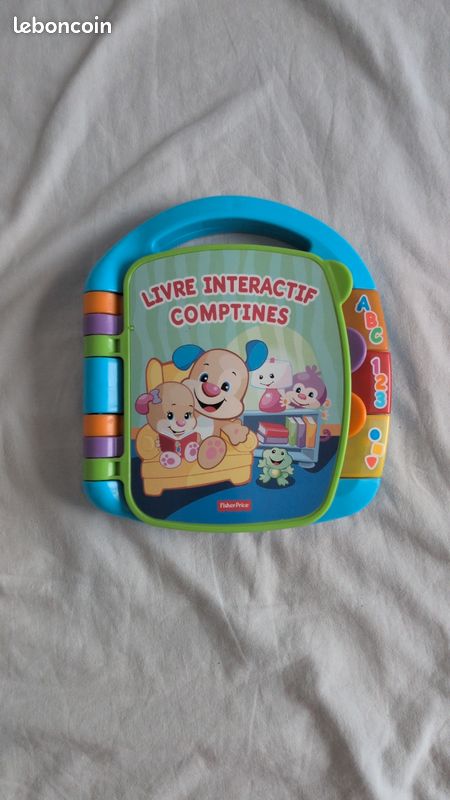 Livre interactif comptines - Jeux & Jouets