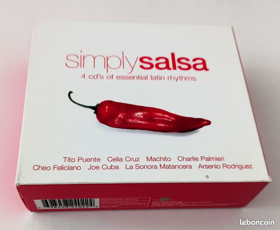 Coffret 4 CD de Salsa - CD - Musique