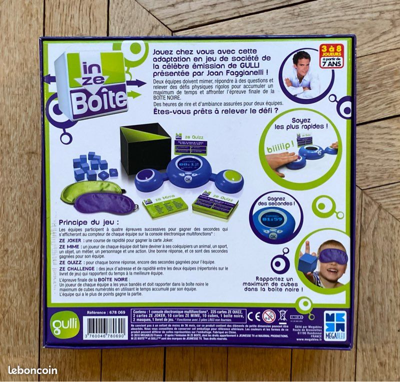 Jeu In Ze Boîte de Gulli - Jeux & Jouets