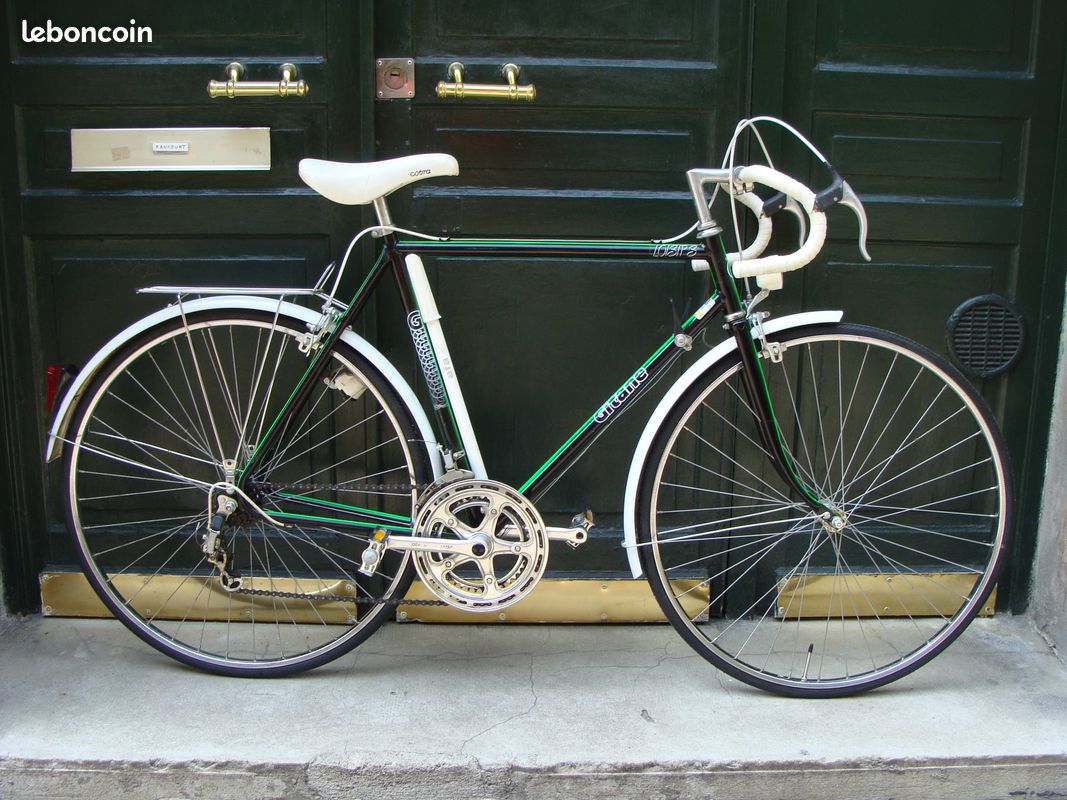 Randonneur Demi-course homme Gitane série limitée "Loisir" 10 vts 1992 13kgs, Taille 56 pneus ...