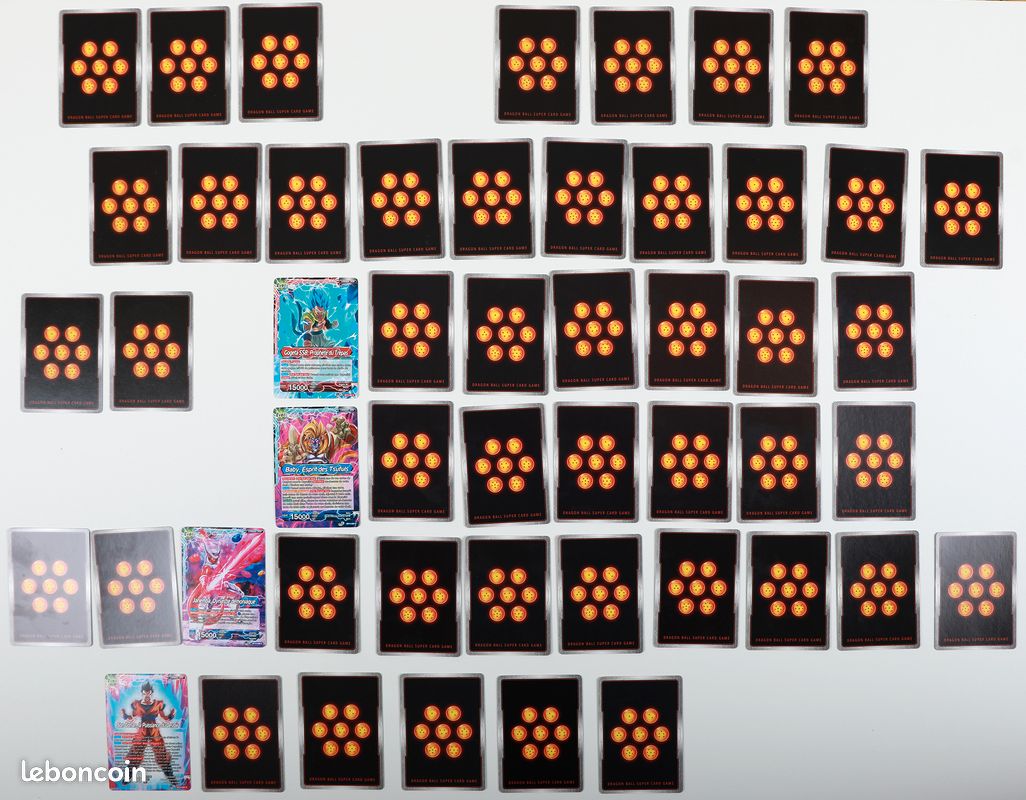 Lot 50 cartes Dragon Ball Super – Différentes séries BT1 à BT14 ...