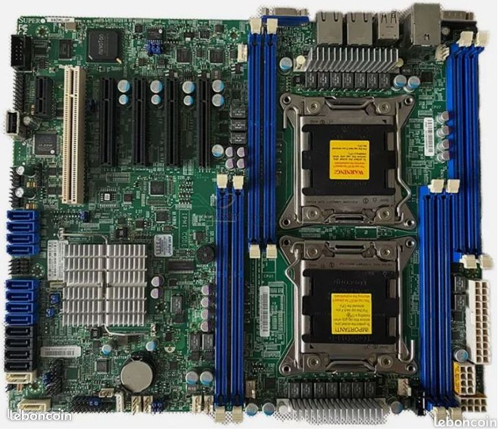 Kit homelab Supermicro ATX 256Go RAM - Accessoires informatique