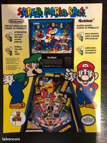 Flipper Mario Bros d’occasion | Plus que 2 à -70%