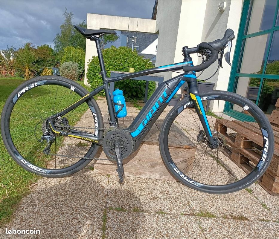 Vélo giant électrique road e avec deux batteries - Vélos