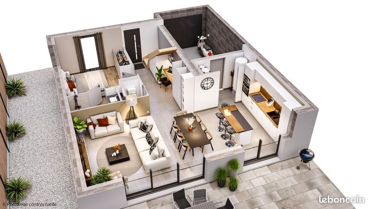 Vente maison Chef Boutonne - Annonce A Vendre A Louer